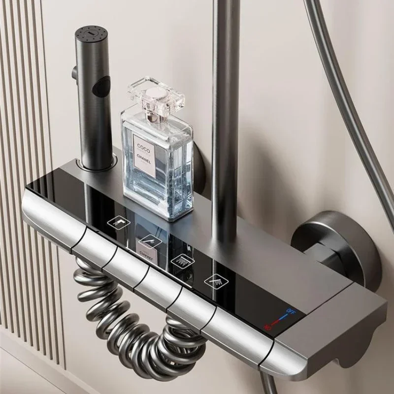 Four-Ways-Water-Outlet-Piano-Key-Shower-System-for-Bathroom-Wall ...