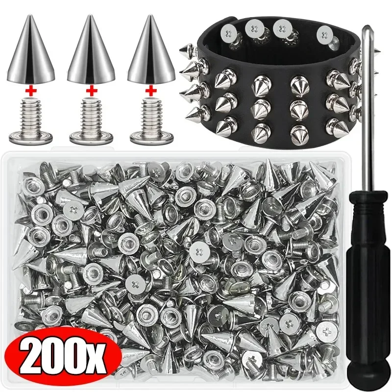 Tachuelas-de-cono-redondo-para-decoraci-n-de-ropa-tachuelas-de-Metal ...