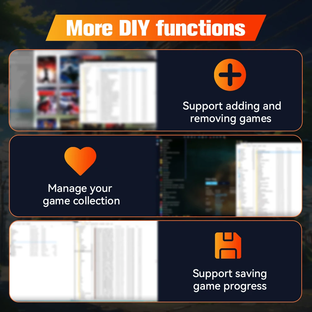 Play Zone 1T Game SSD for PS5/PS4/PS3/PS2/Switch/Xbox/WIIU 80+Emulators Launchbox＆Retrobat ...