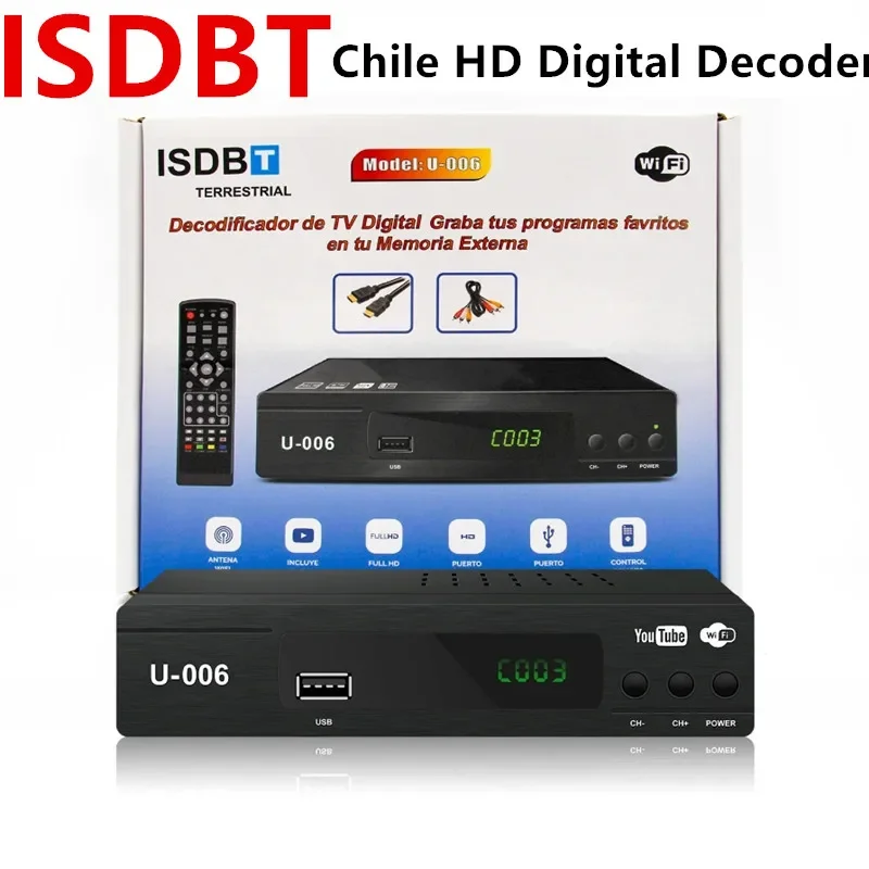 Chile-convertidor-Digital-ISDBT-TDT-decodificador-de-TV-terrestre-HD ...