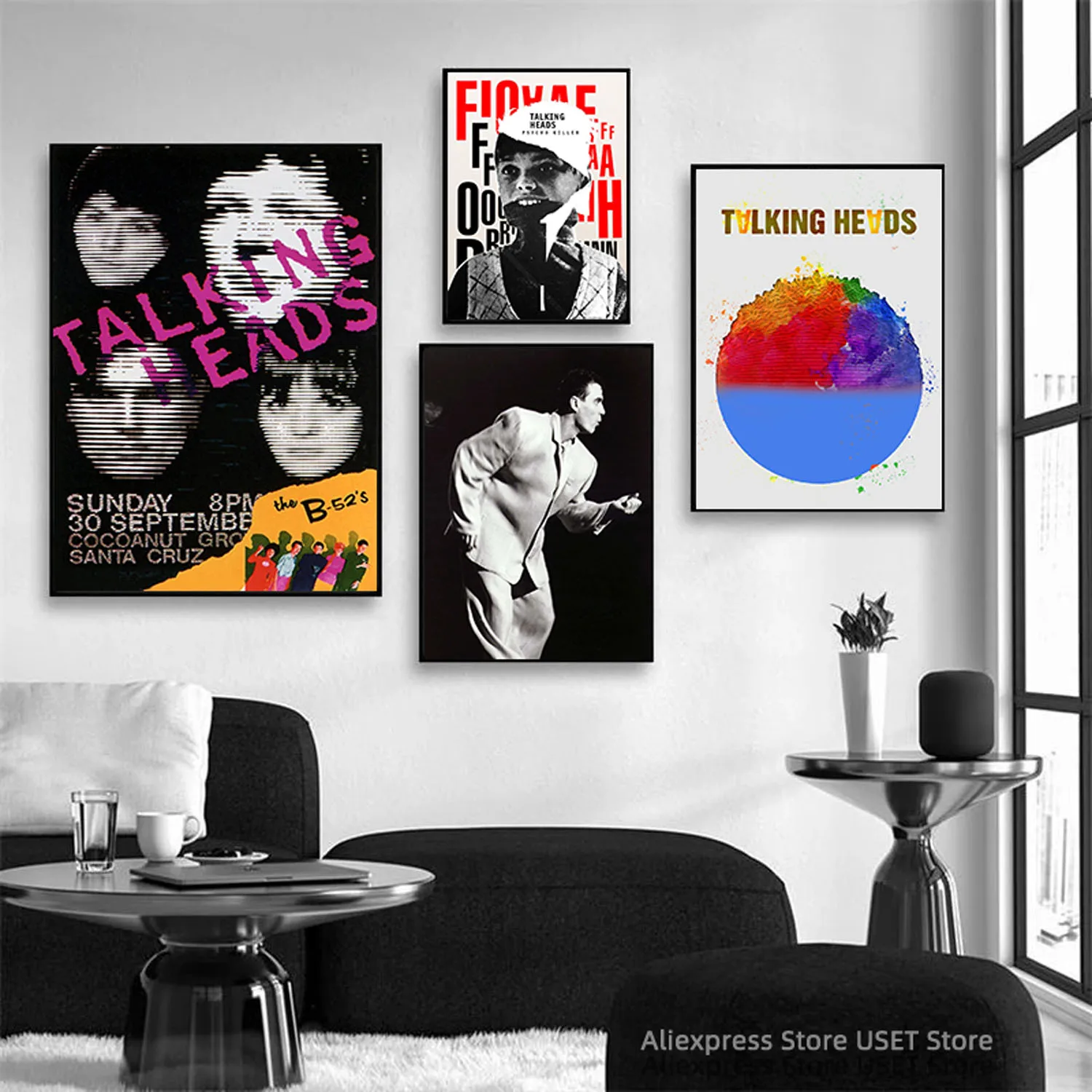 talking heads ,Singer Band Cover Album Music Star Canvas Posters and ...