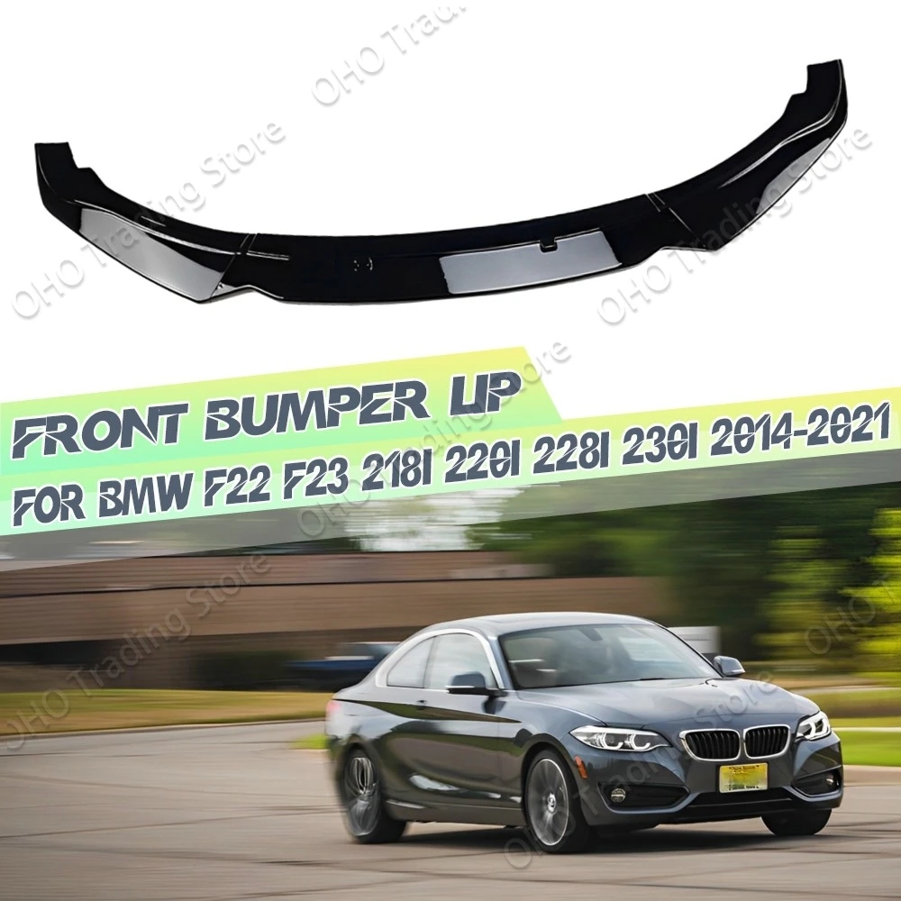 F22-F23-Car-Front-Bumper-Lip-For-BMW-2-Series-218i-220i-228i-230i-2014 ...