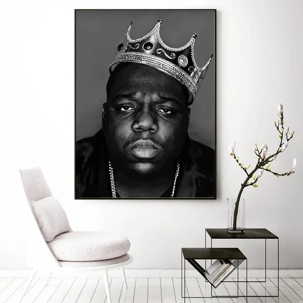 Biggie Smalls Black And White Crown
