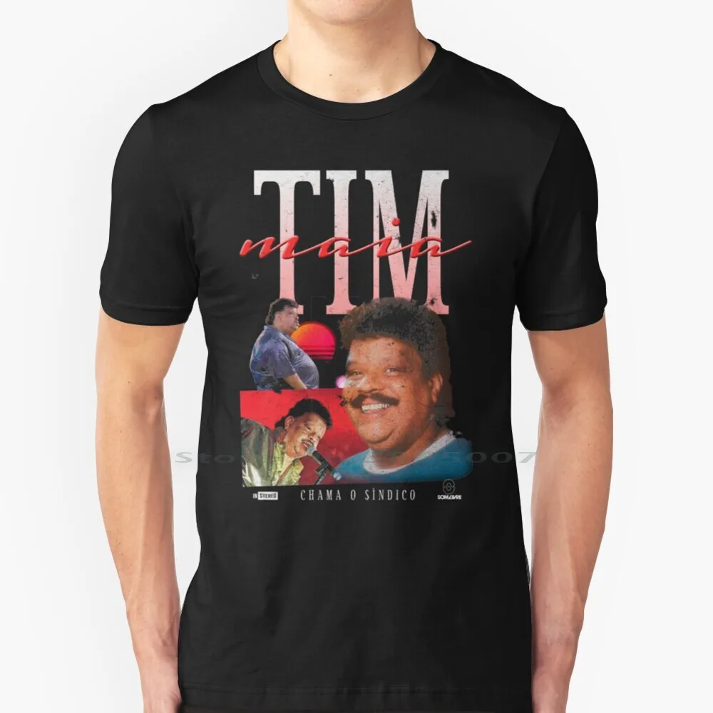 Tim-maia-t-camisa-100-algod-o-tim-maia-alma-brasileira-funk-90s-estilo ...
