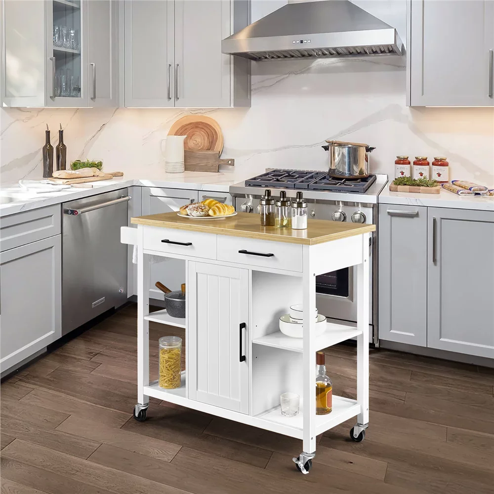 Moveable Kitchen Island With Seating