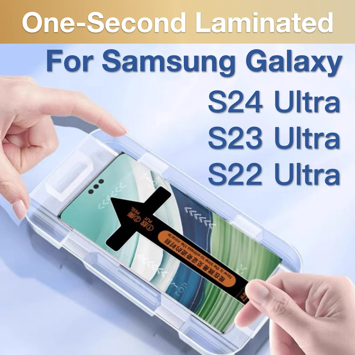 For Samsung Galaxy S24 S23 S22 Ultra Armoured Toughened Glass Explosion ...