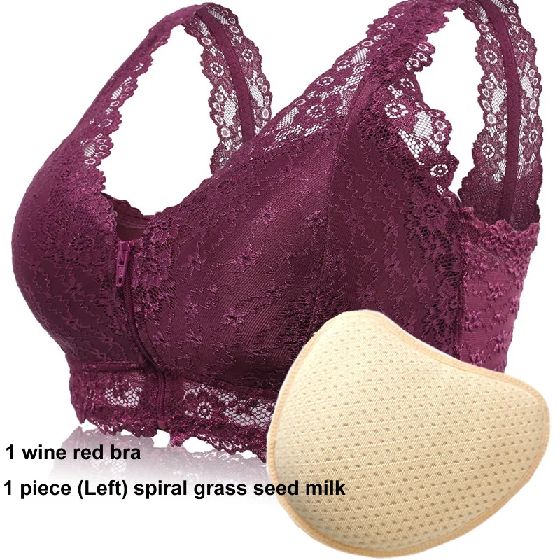 Set-of-breast-removal-bras-with-pockets-implanted-with-grass-seed ...