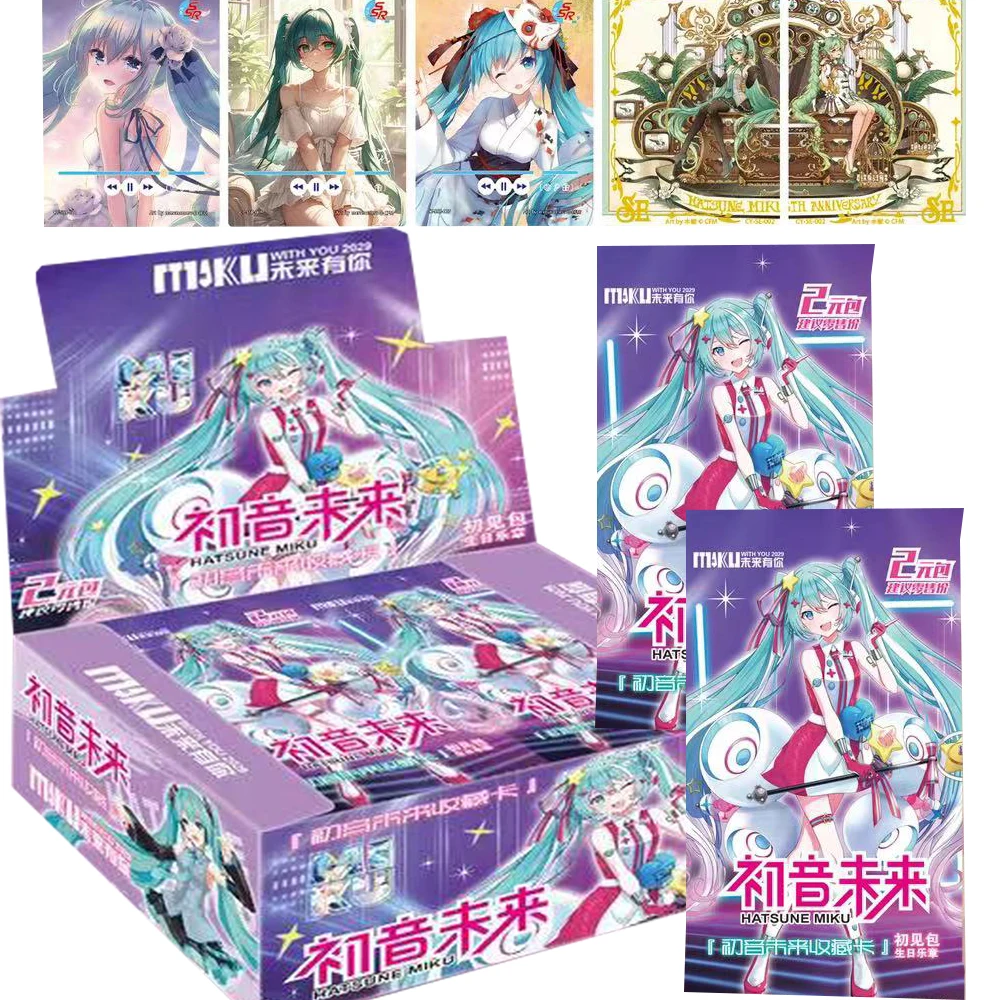 Genuine Hatsune Miku Collection Cards for Fans Deeply Loved Japanese ...