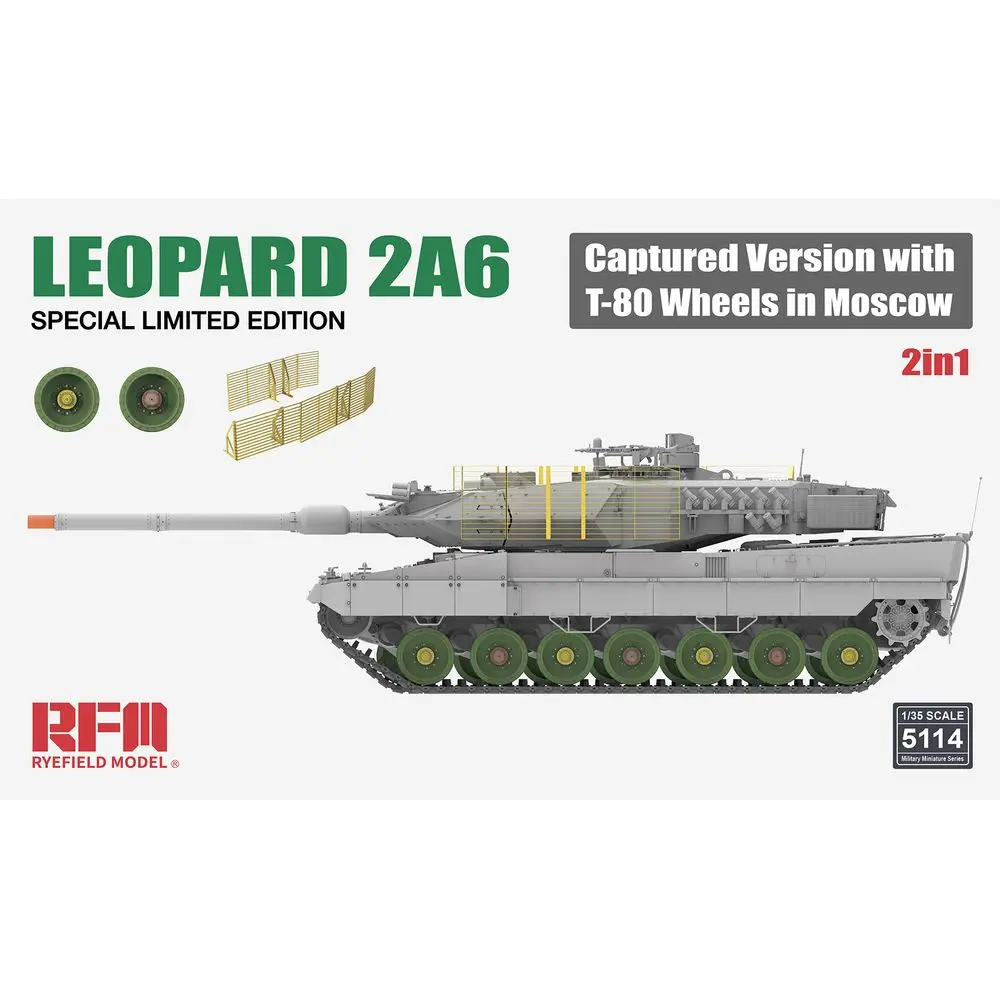 RYEFIELD-MODEL-RFM-RM-5114-1-35-Main-Battle-Tank-Leopard-2A6-Captured ...