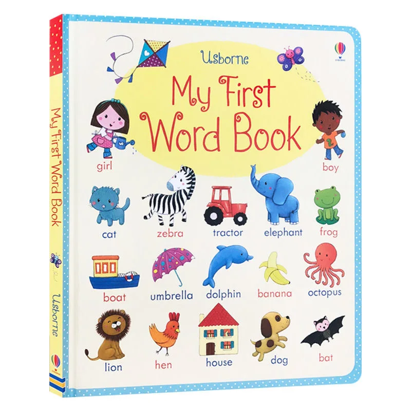 Usborne My First Word Book Children's Enlightenment Early Learning ...