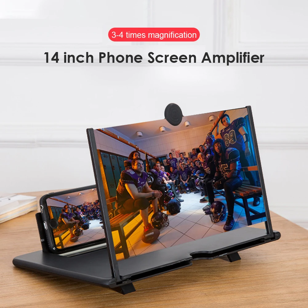 14/12/10 Inch 3D/5D Phone Screen Amplifier Stand Mobile Cinema Display ...
