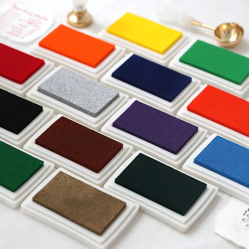 Solid-Color-Inkpads-DIY-Handmade-Craft-Oil-Based-Ink-Pads-for ...