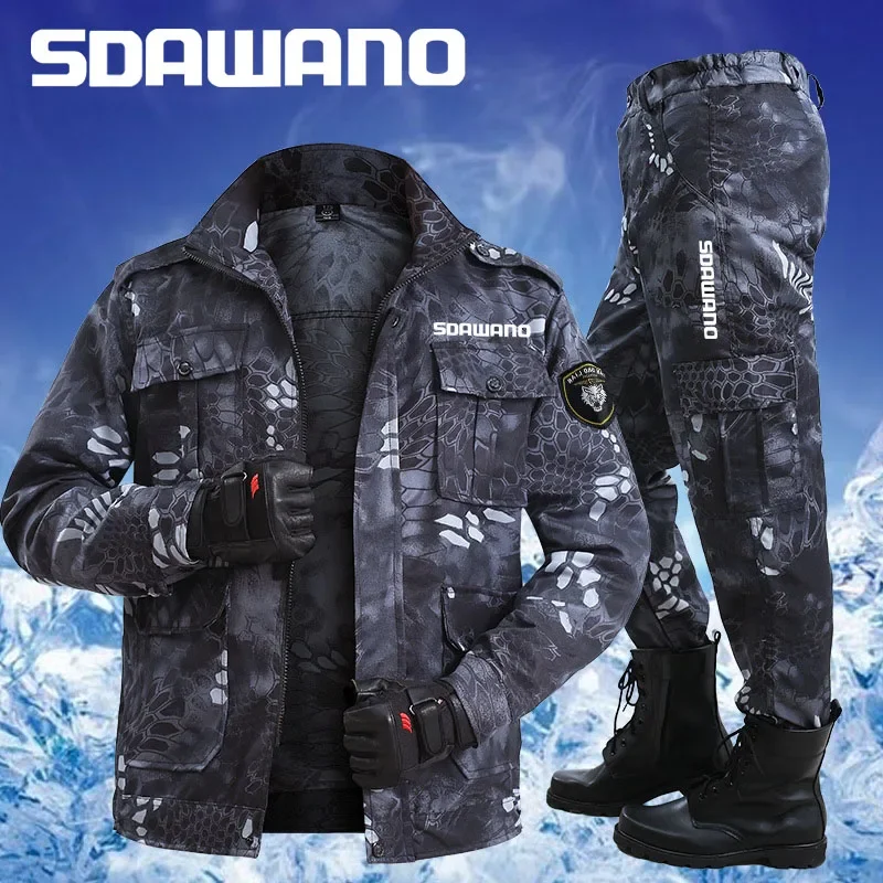 2024-New-Outdoor-Fishing-Protection-Sets-Wear-resistant-Overalls-Labor ...