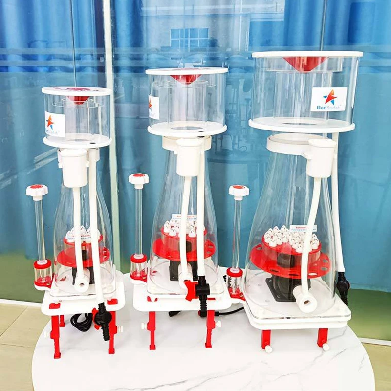 Adjustable-Red-Starfish-Protein-Skimmer-Stand-Acrylic-Multi-Function ...