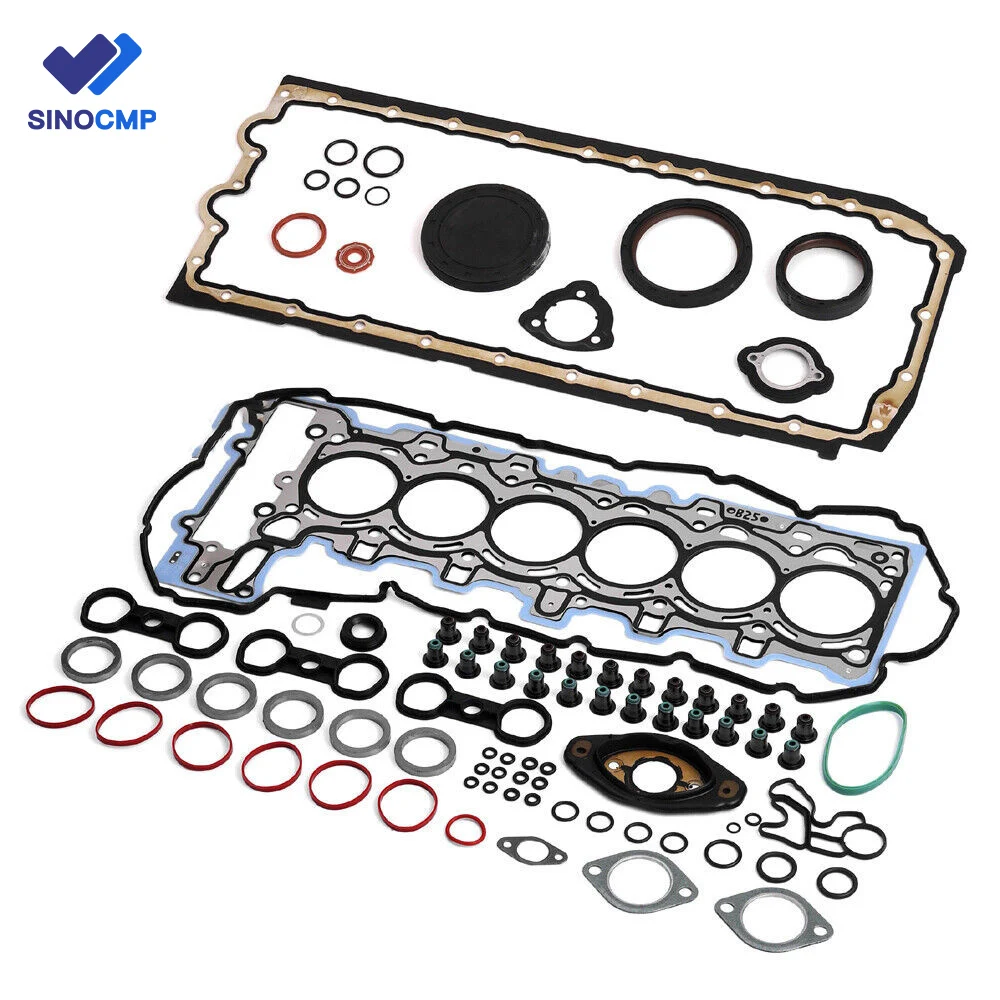 N52 N52B25 Engine Overhaul Gaskets Seals Kit For BMW 323i 325i 525i X1 ...