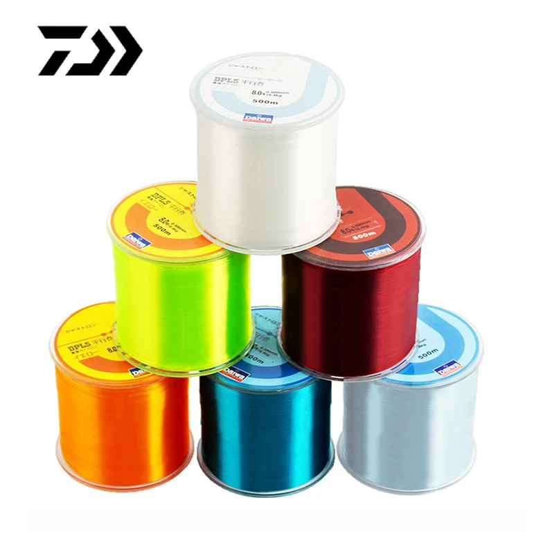 500m Daiwa Nylon Fishing Line Super Strong Main Line Japanese Durable ...