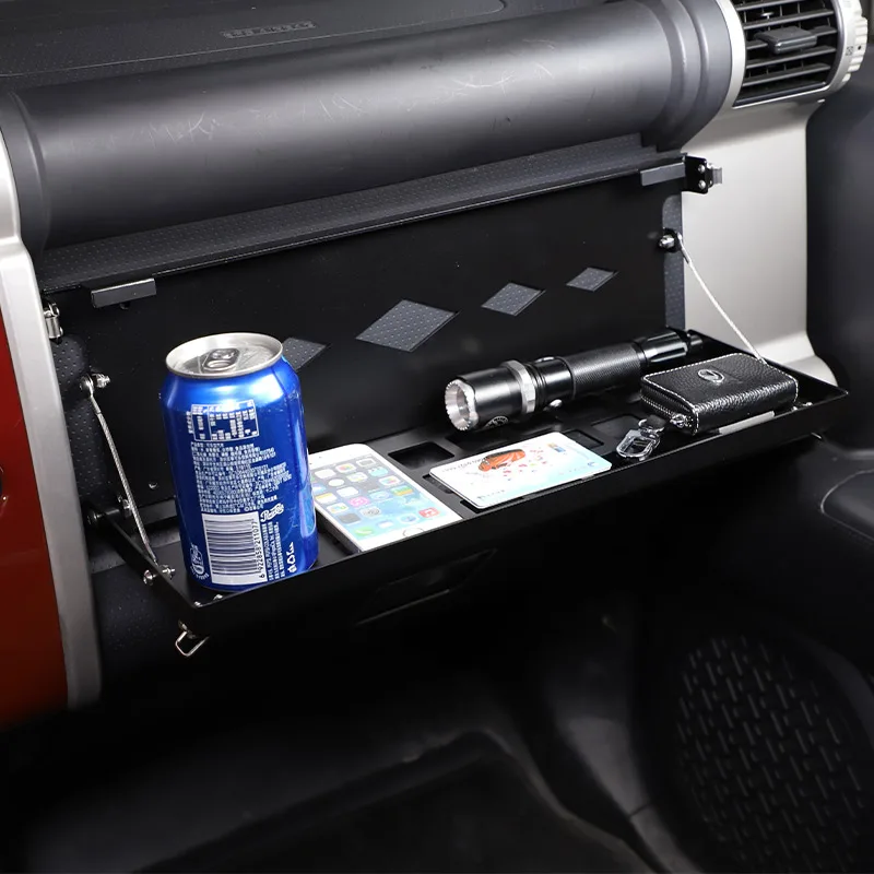 For Toyota FJ Cruiser Interior Modification Car Co-Pilot Storage Rack ...