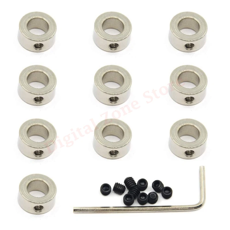 3D-Printer-Lock-Collar-10-Pcs-8mm-Shaft-Lock-Collar-T8-Leadscrew-Lock ...