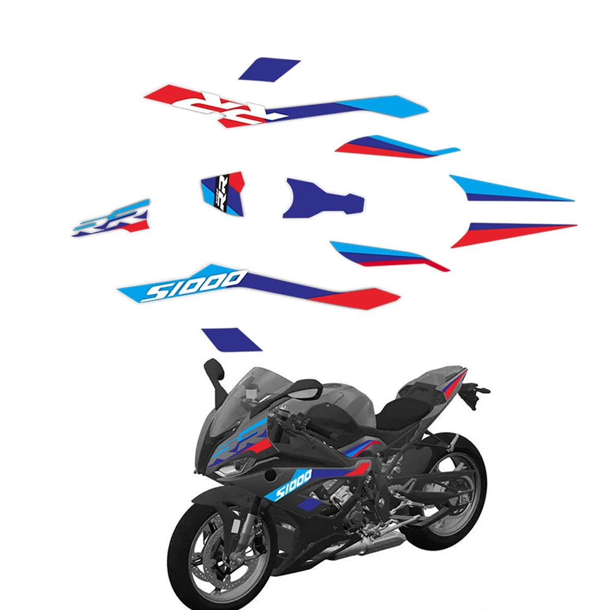 Suitable-for-BMW-S1000RR-modification-S1000RR-19-22-stickers-decals-and ...