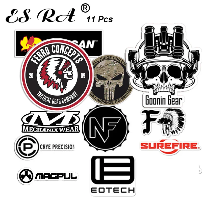 Car-Stickers-Tactical-Pegatinas-Mix-Size-11Pcs-Set-Laptop-Decals ...