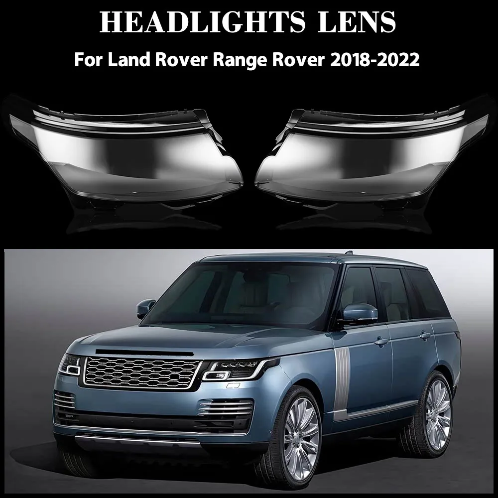 For Land Rover Range Rover 2018-2022 Headlight Cover Lamp Shade ...