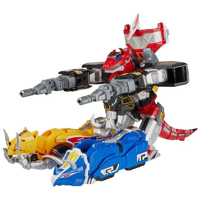 Power Rangers Dino Thunder Megazord Transformation