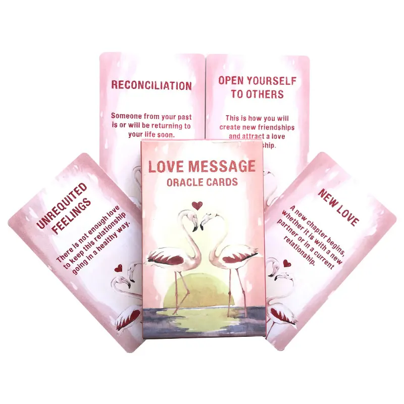 Love-Message-Oracle-Tarot-Card-Leisure-Fortune-Divination-Party ...