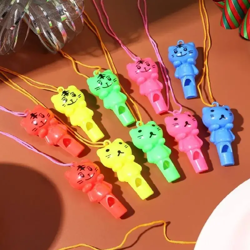 10pcs-Cat-Whistle-Toy-Cartoon-Cat-Whistle-Party-Whistles-Musical ...