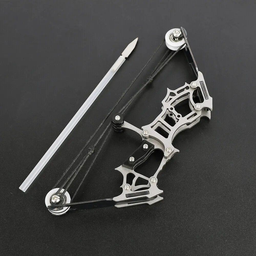 6-Mini-Compound-Bow-Arrow-Set-Pocket-Bow-Child-Toy-Gift-Archery-Target ...