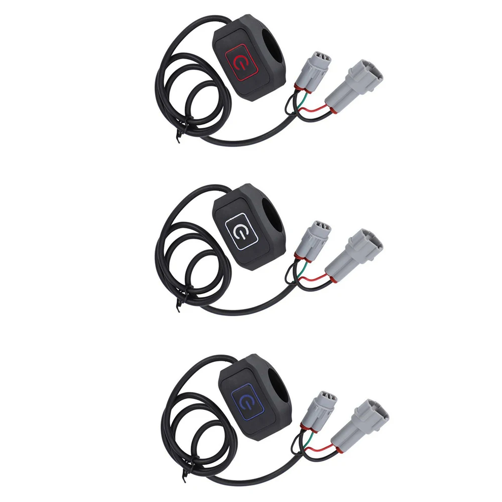 Plug And Play Headlight On/off Switch Button Motorcycle Switches Bullet ...