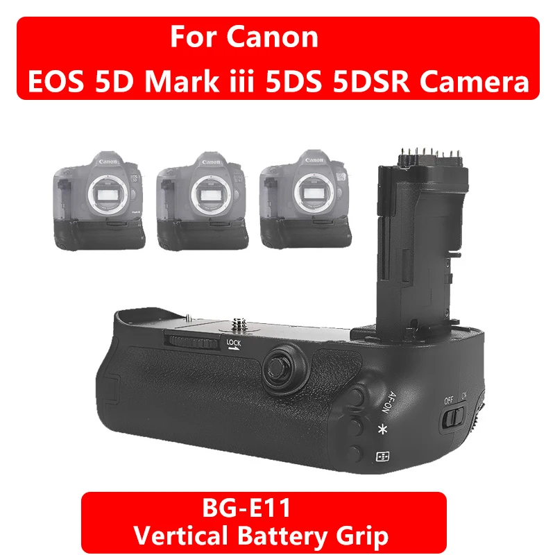 BG E11 Vertical Battery Grip Holde for Canon EOS 5D Mark iii 5DS 5DSR ...