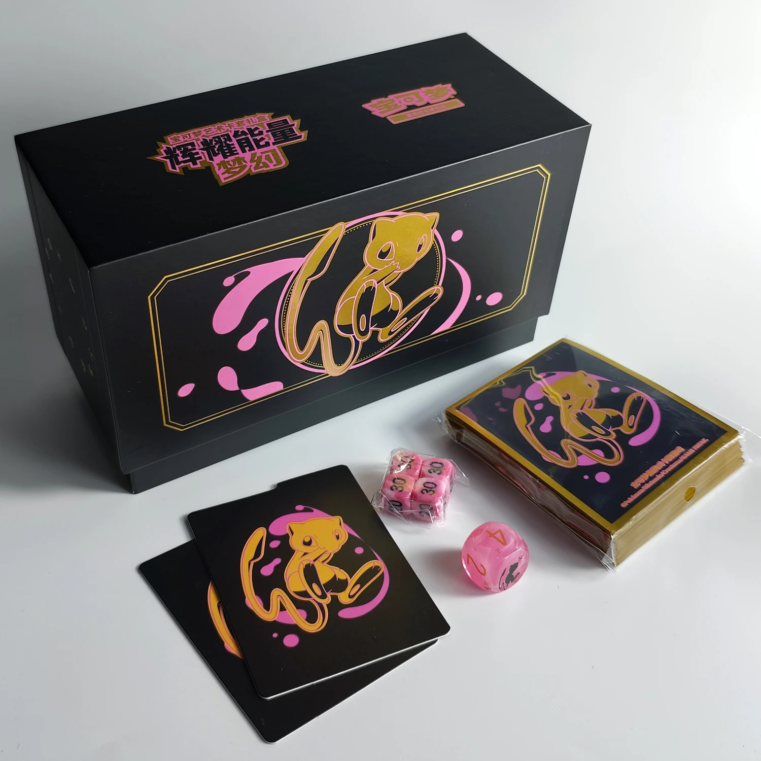 Genuine-Pokemon-Card-Sleeves-Dice-Gift-Box-Set-Urshifu-Calyrex-Mewtwo ...