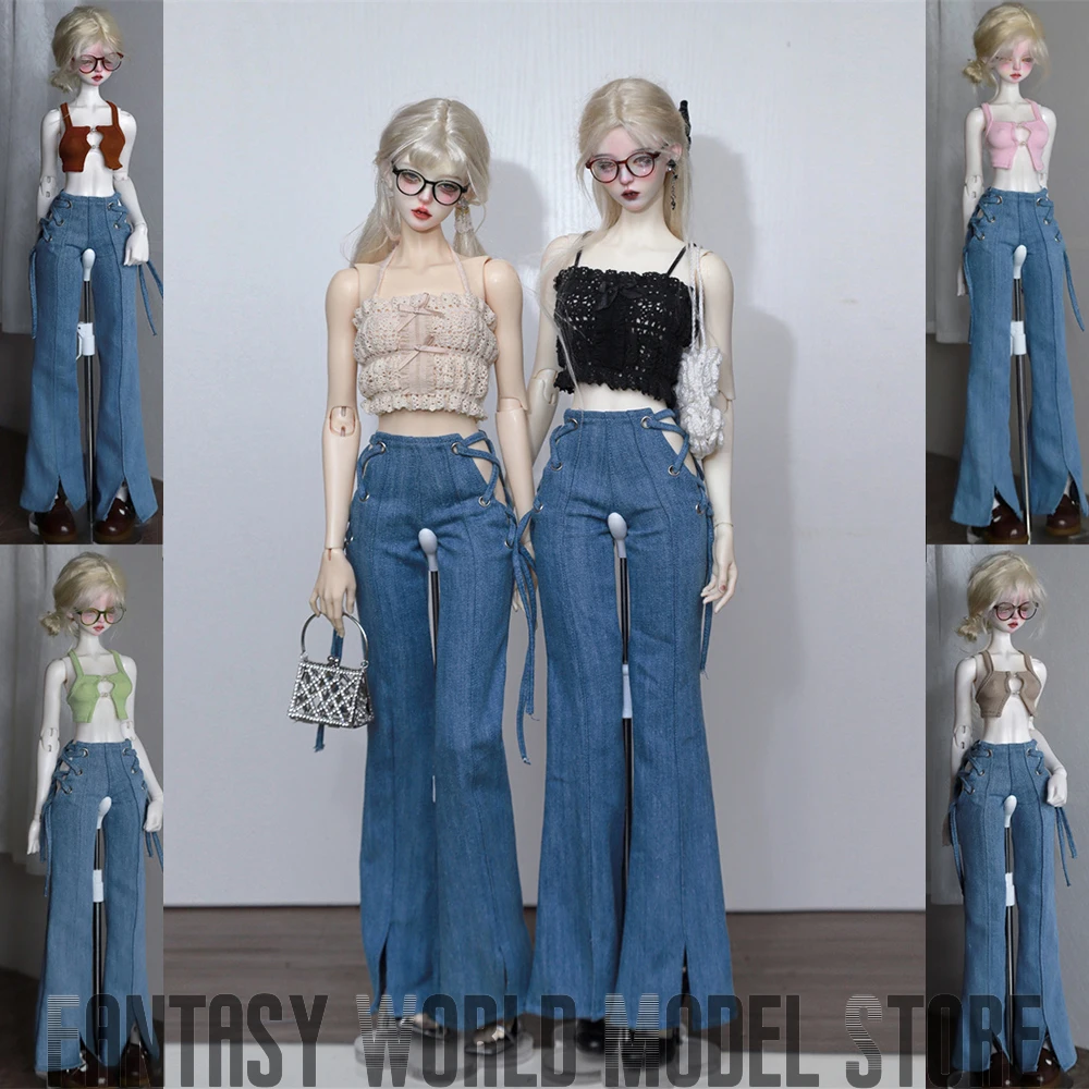 2-Sizes-1-3-1-4-Scale-Doll-s-Clothes-Fashion-Sweet-Elastic-Sling-Lace ...