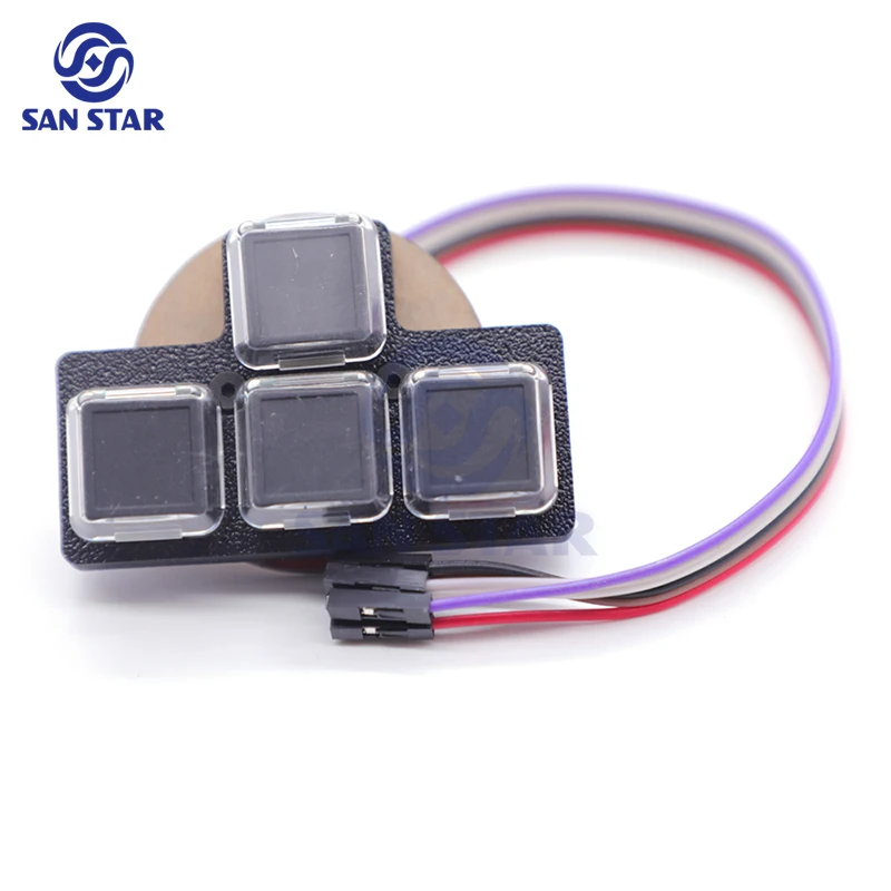 Excellence-Mixbox-WASD-Movement-Keys-with-LED-Lights-for-Arcade-Hitbox ...