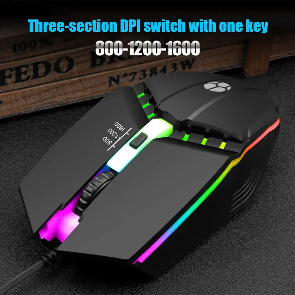Universal-USB-Wired-Gaming-Mouse-1600-DPI-3-Buttons-Game-LED-Optical ...