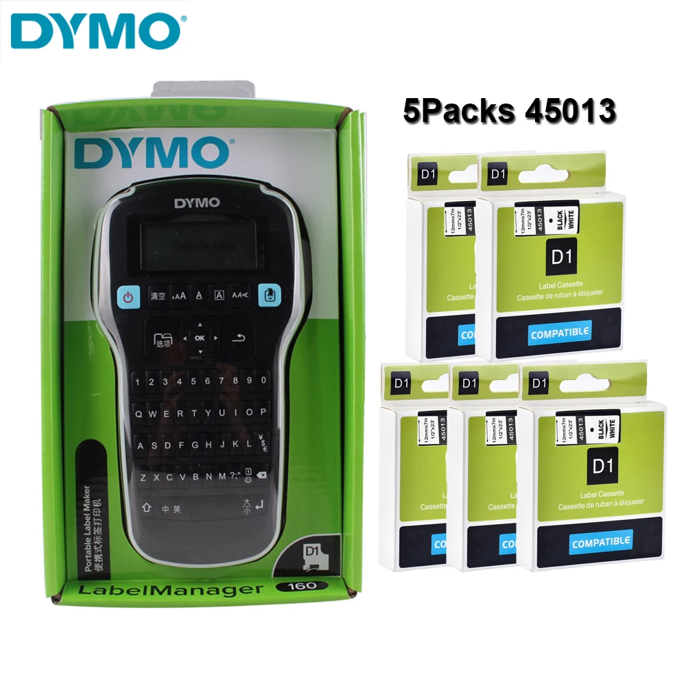 Dymo-Label-Manager-LM-160-Sticker-Label-Printer-Portable-English-Label ...