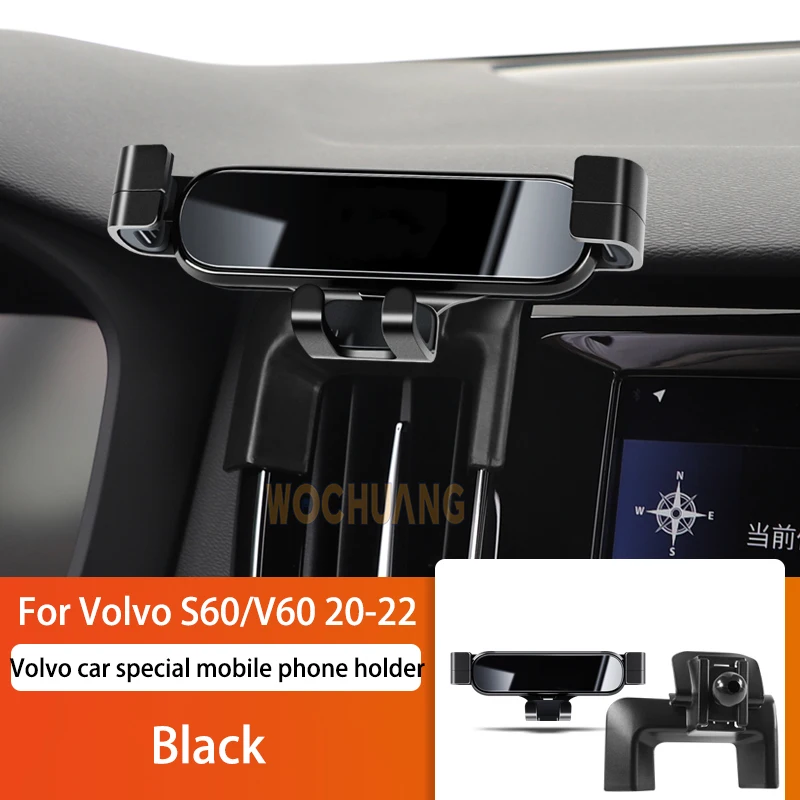 Car-Mobile-Phone-Holder-For-Volvo-S60-V60-2020-2022-360-Degree-Rotating ...