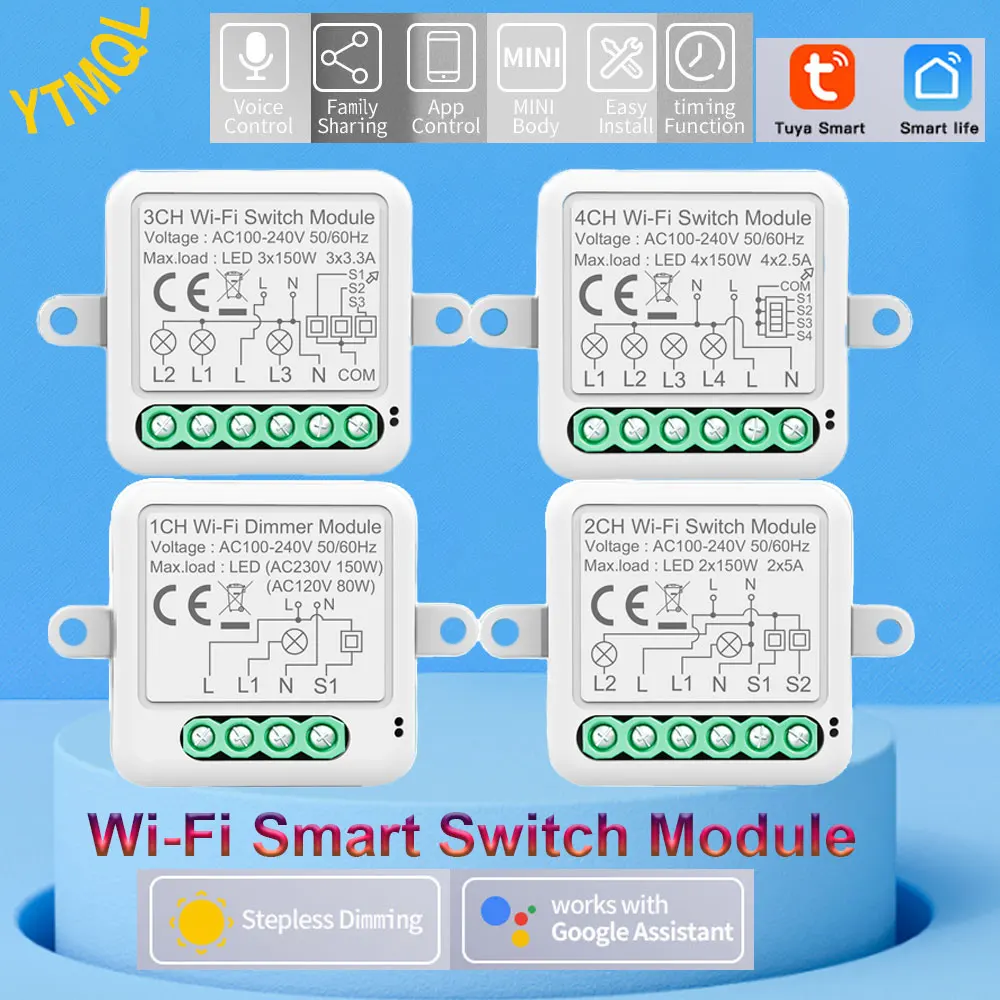 M-dulo-Smart-Switch-3-0-sem-fio-neutro-necess-rio-DIY-Light-Breaker ...