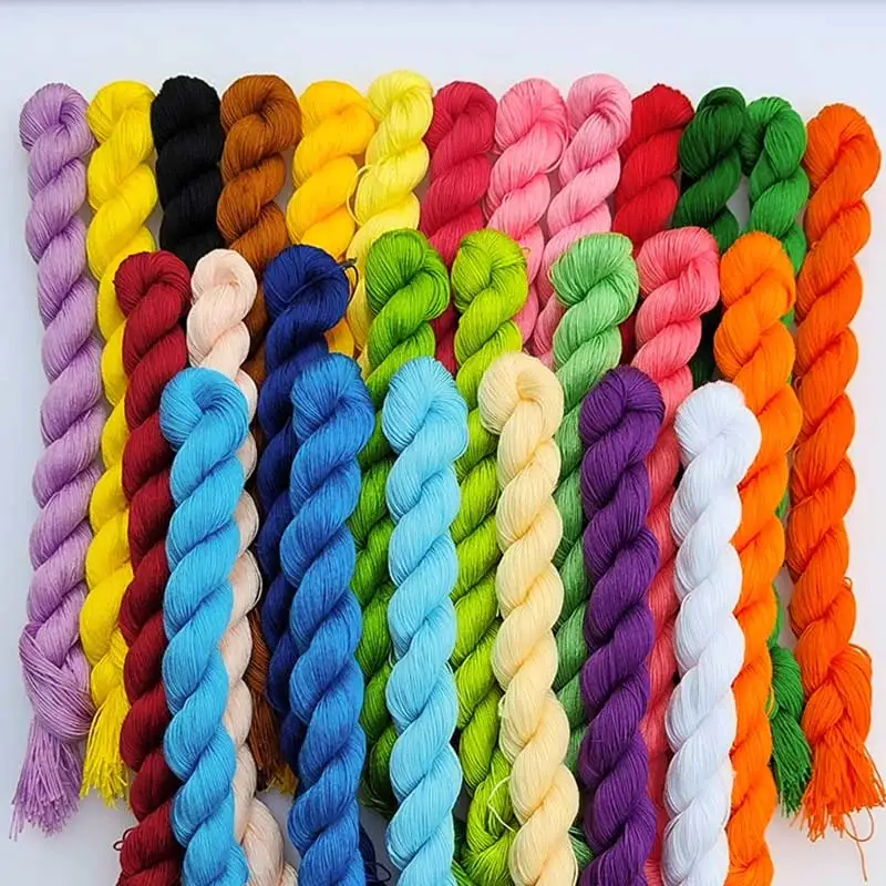 1200m-Cross-stitch-single-stranded-embroidery-thread-insole-thread ...