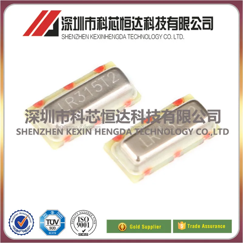 10PCS Chip crystal Oscillator LR315T2/LR433T2 315/433mhz acoustic ...