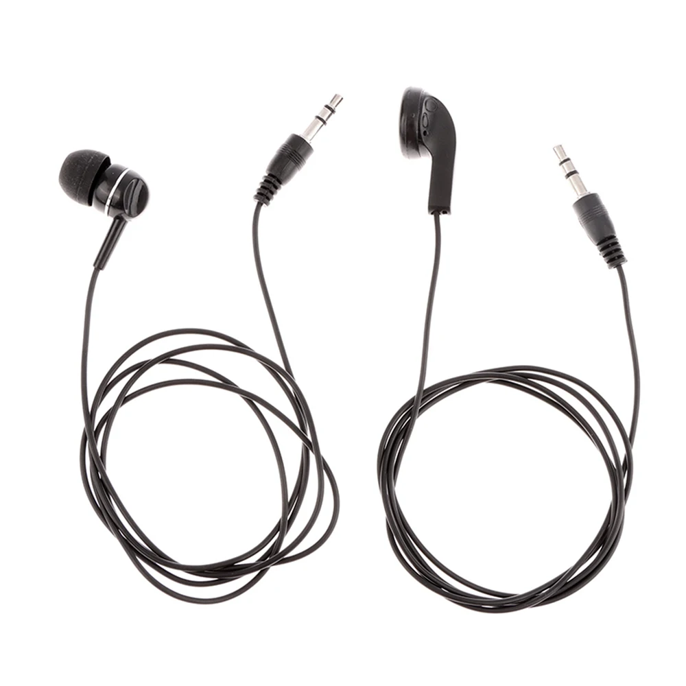 Single-Side-Earphone-3-5mm-Plug-For-Phone-Mp3-Players-Pc-Right-left-Ear ...