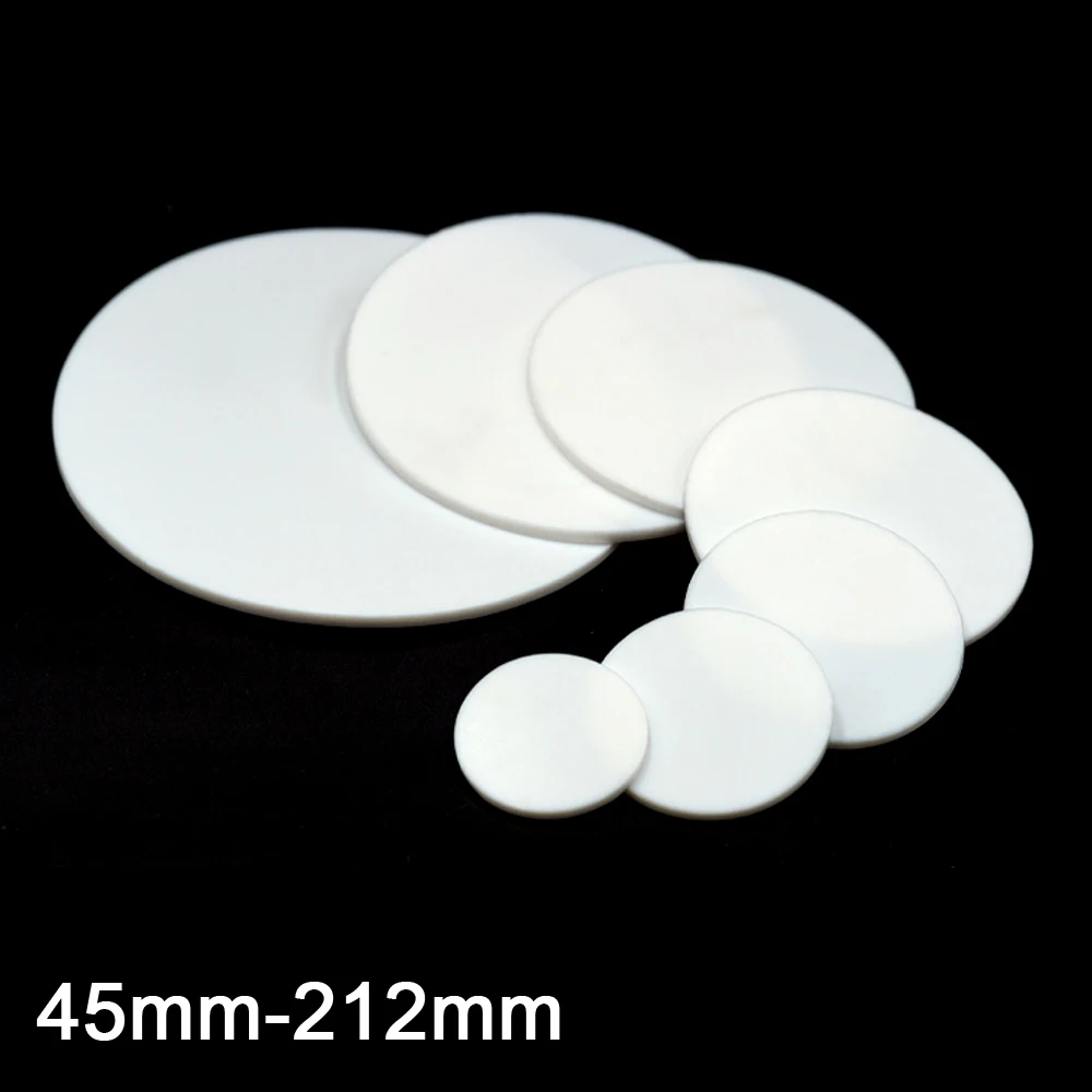 1PCS 3mm Round PTFE Sheet Solid PTFE Board High Temperature Seal Gasket ...