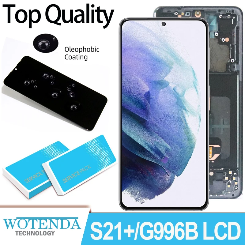 Pantalla AMOLED Dinámica de 6.7'' para Samsung S21+, Digitalizador de ...