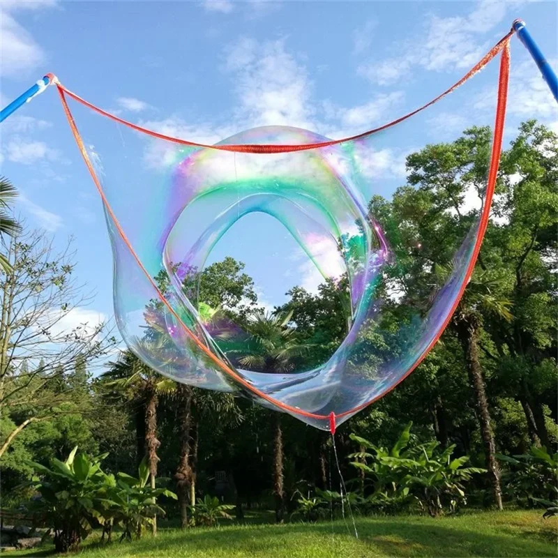Giant Bubble Maker Kit with Bubble Rope for Spring Photoshoot, Perfect ...