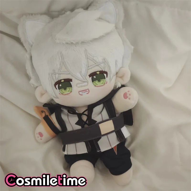 Original Genshin Impac Bennett Cat 20cm Plush 20cm Doll Clothe Outfits ...