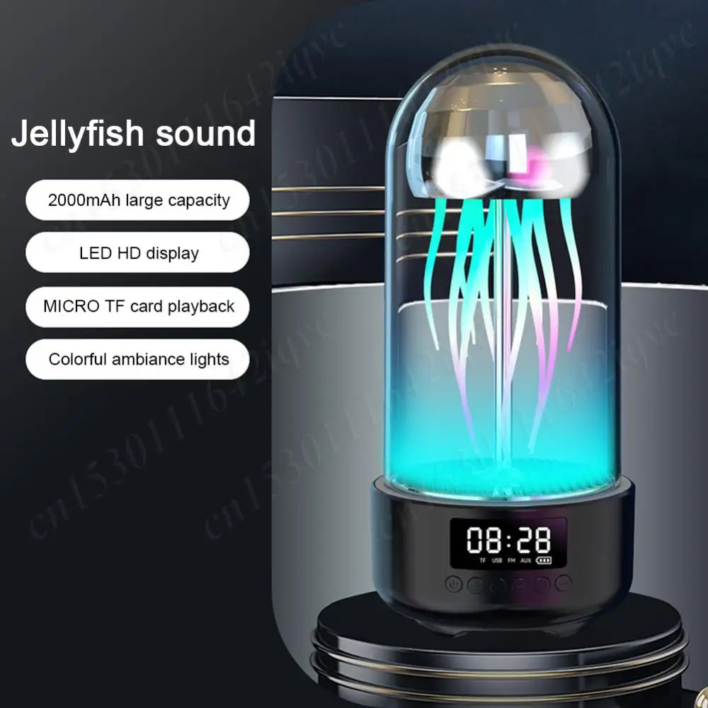 Bluetooth-Compatible-Mechanical-Jellyfish-Speaker-Colorful-Jellyfish ...