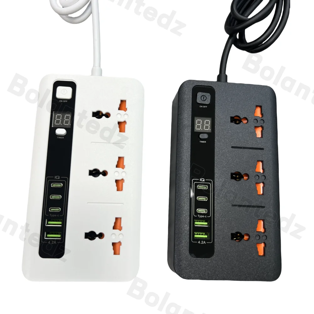Universal-Outlet-EU-UK-Plug-Power-Strip-Timer-Sockets-With-2M-Extension ...