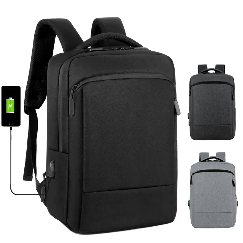 Lawaia-Computer-Backpack-Men-s-USB-Laptop-Backpack-Business-Conference ...