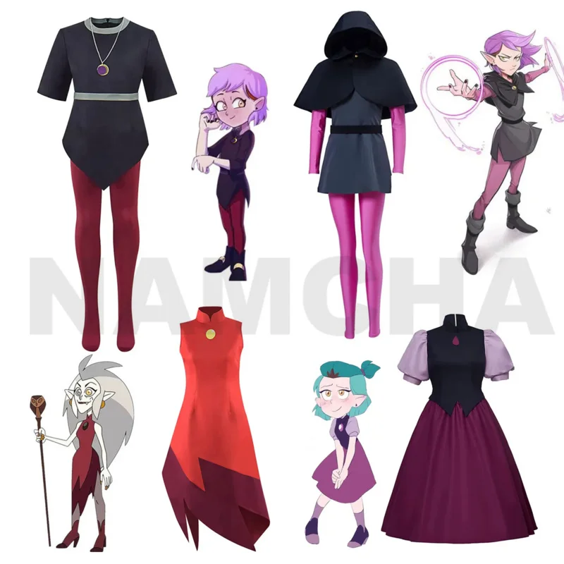 The-Owl-Cos-House-Amity-Blight-Edalyn-Clawthorne-Cosplay-Costume-dress ...