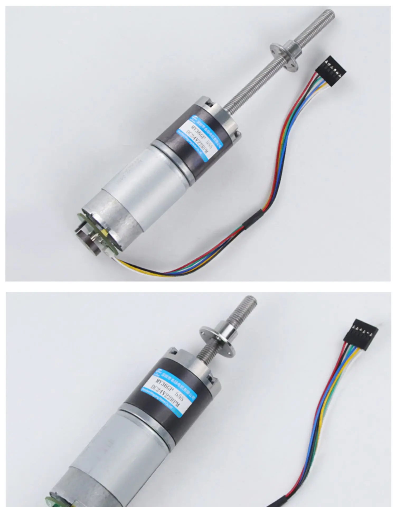 Planetary-DC-Gear-Motor-12V-24V-with-Encoder-M8-Thread-Screw-Large ...